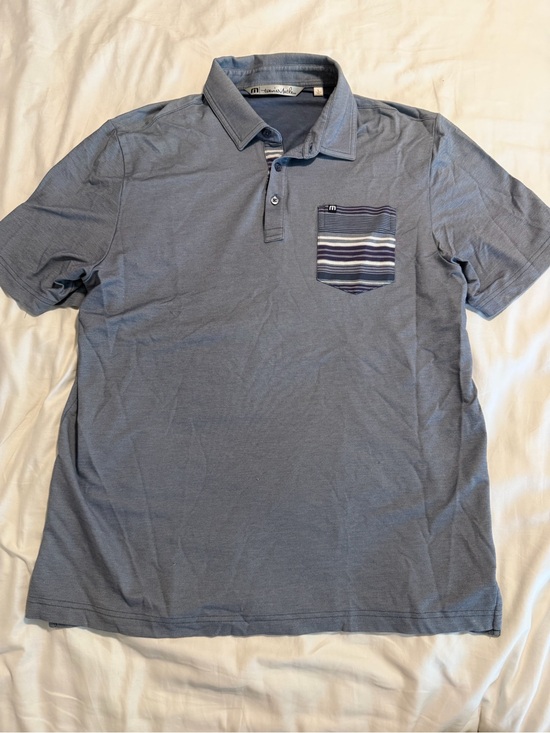 Travis Mathew | Shirts | Travis Matthew Light Gray Mens Polo With ...